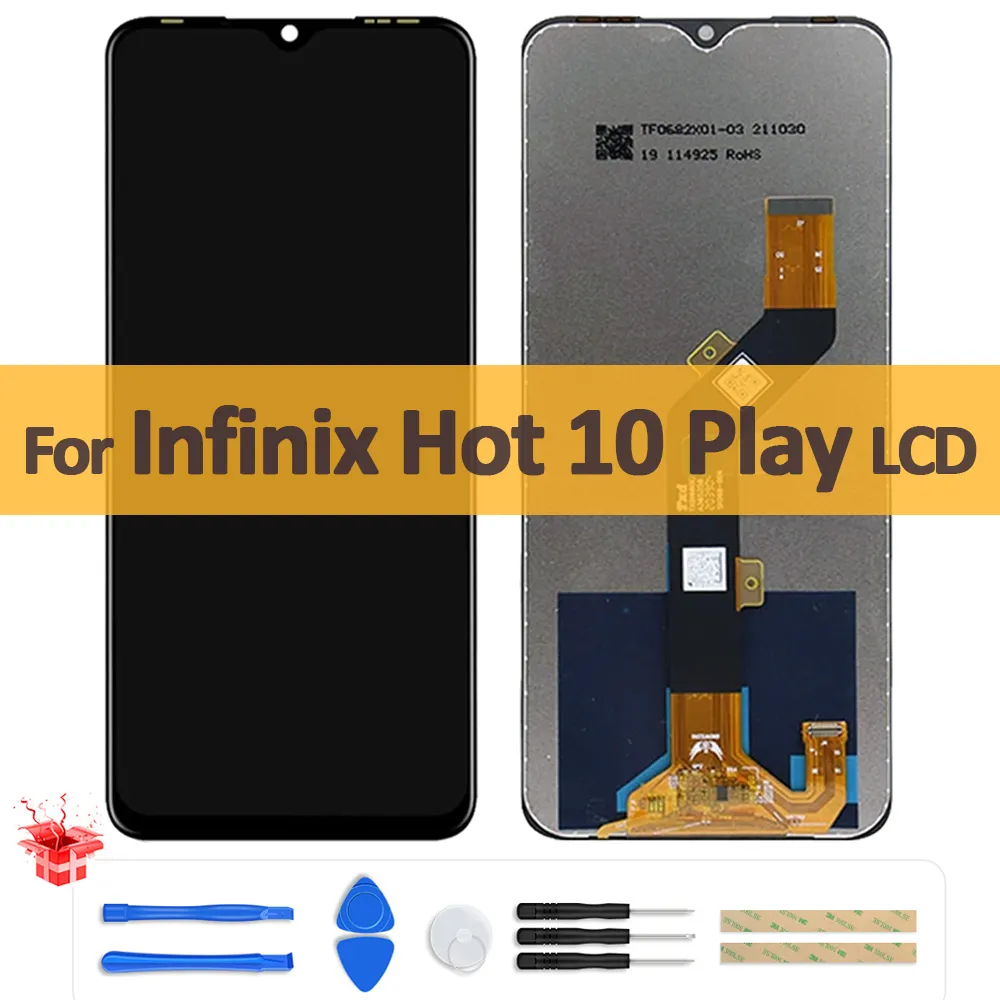 Replacement Touch Screen Digitizer for Infinix Hot 10 Play - LCD ...