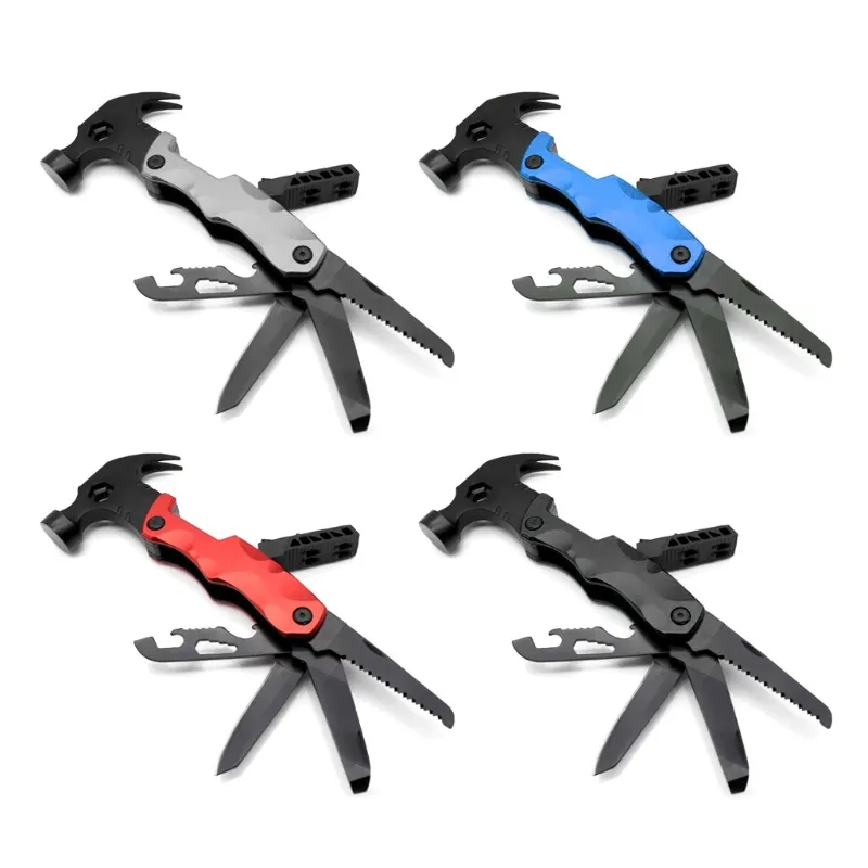 Multi-function Compact Emergency Hammer & Survival Tool Kit for Camping ...