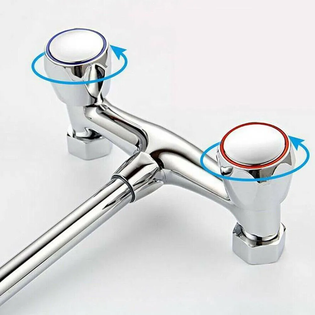 Kitchen Faucet Handle Covers Plastic Caps for Metal Chrome Plated Hot ...
