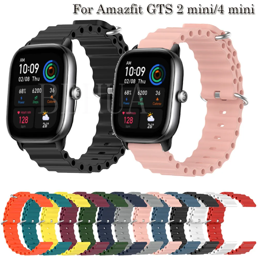 20mm Silicone Watch Strap Universal Smart Watch Bands - Replacement ...