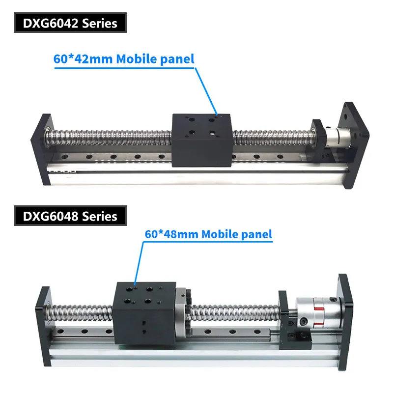 CNC Linear Slide Table Module 100 1000mm Stroke | SFU1204/1605/1610 ...