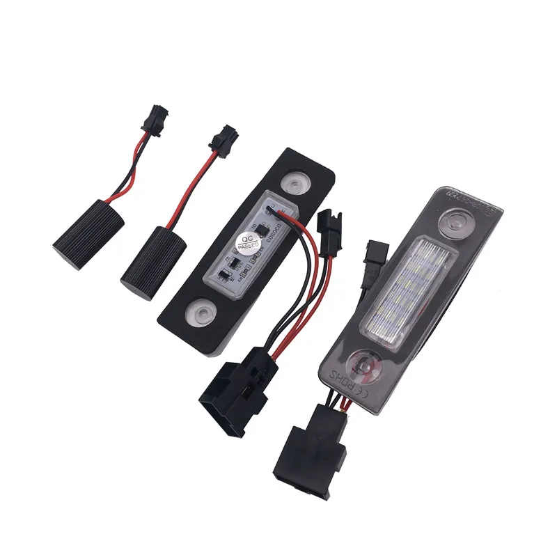2-Pack LED License Plate Light for Skoda Octavia 2 Roomster 5J ...