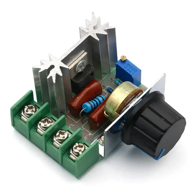 Adjustable Voltage Regulator 2000W AC Power Control Dimmer - 50-220V ...
