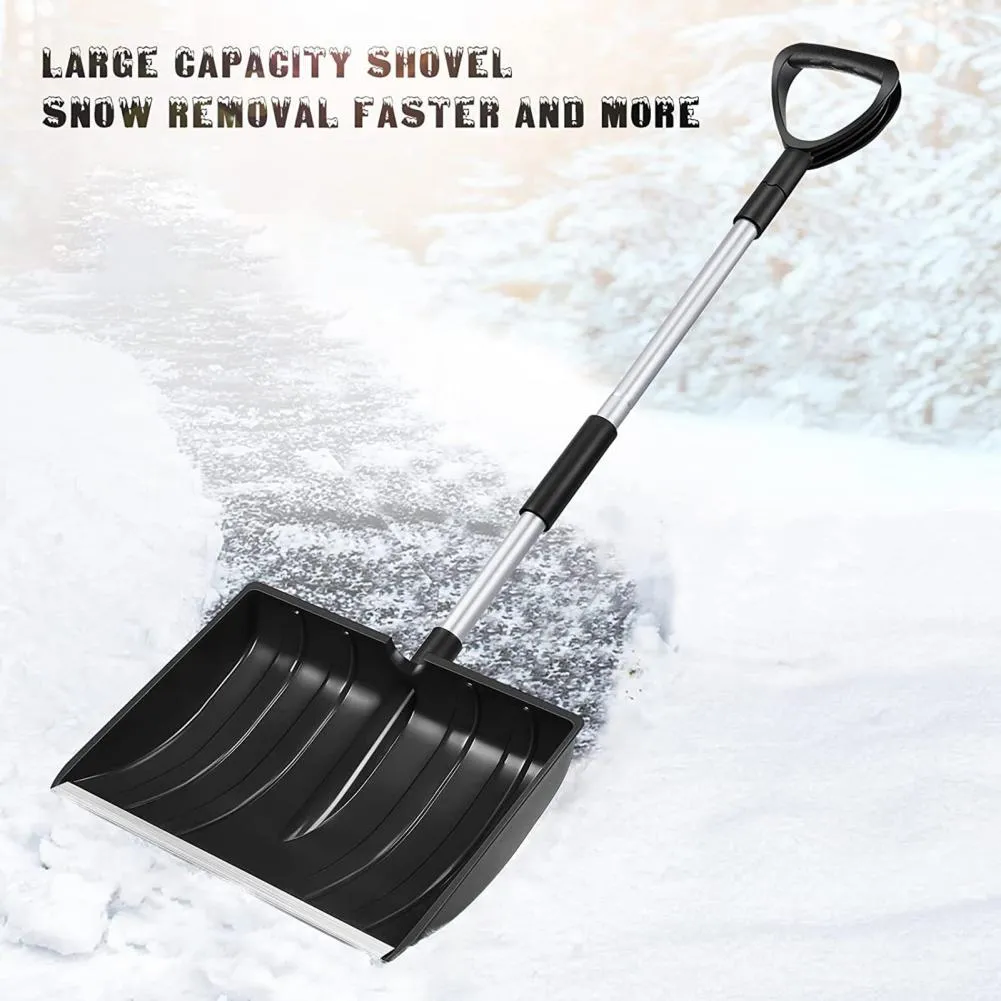 Sturdy Snowmobile Snow Removal Shovel With Aluminum Handle Detachable ...