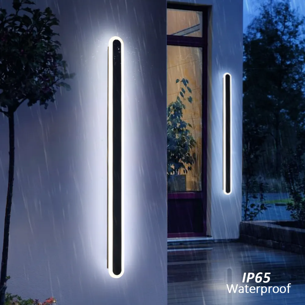 Waterproof LED Wall Lamp: Aluminum Outdoor Lighting for Garden, Porch ...