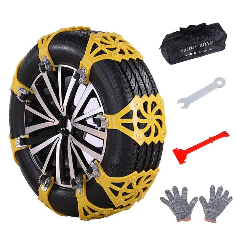 Thickened Anti-Skid Universal Car Tire Snow Chains for Cars, SUV ...