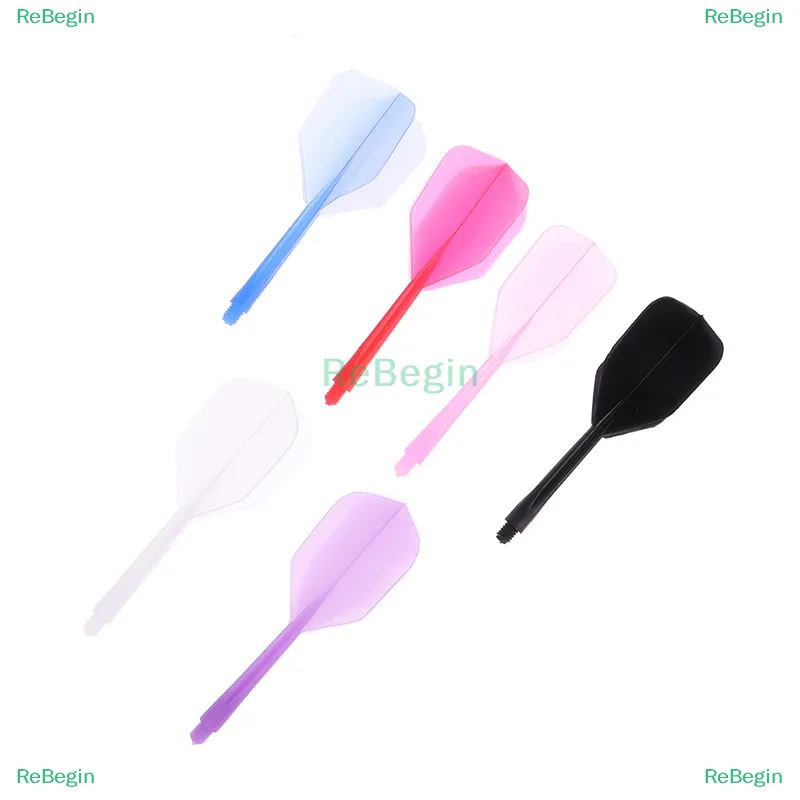 2BA Screw Soft Tip Darts Set - Pro Transparent Anti-Fall Leaf Shafts ...