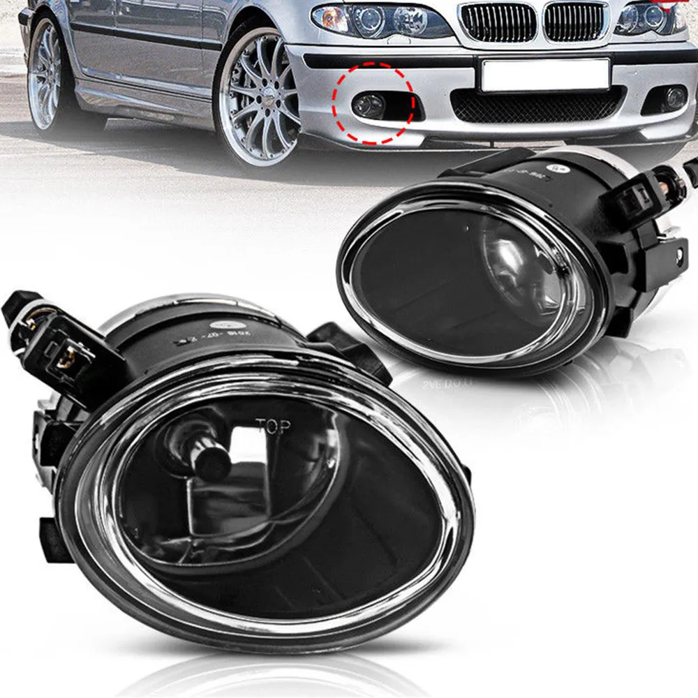 DHgate.com:Upgraded Black Left Fog Light Assembly w/ Clear Lens for BMW ...