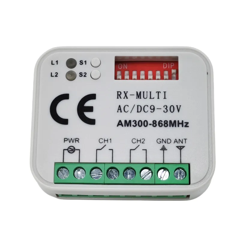 12 Volt Bluetooth Receiver Multi Frequency 2 Channel Receiver Board ...