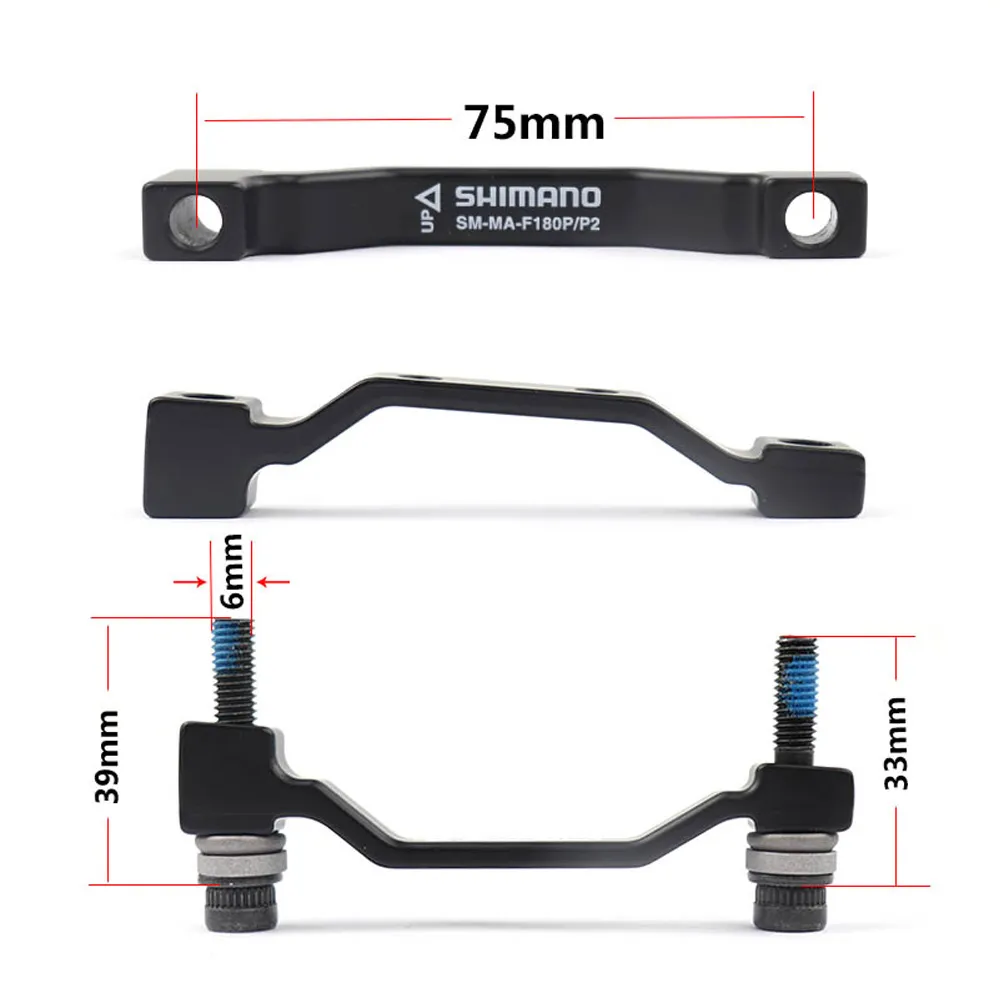 Premium Disc Brake Adapter: Compatible with 180mm & 203mm Rotors ...
