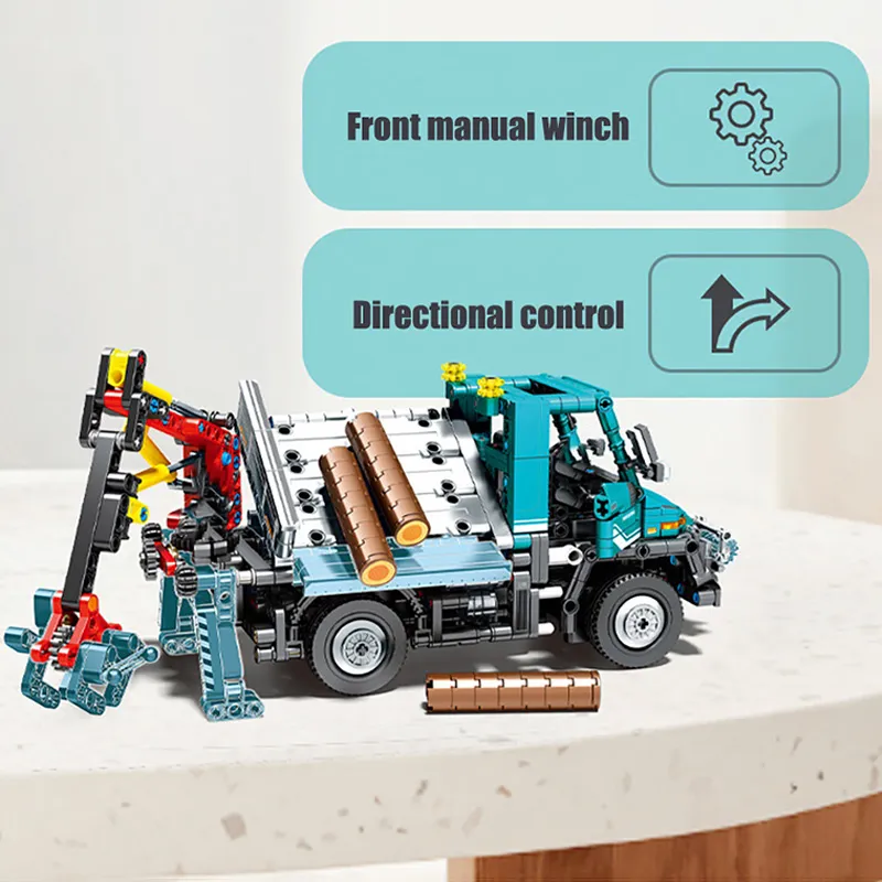 DHgate.com:910pcs Technical Unimog Engineering RC Motor Car Model ...