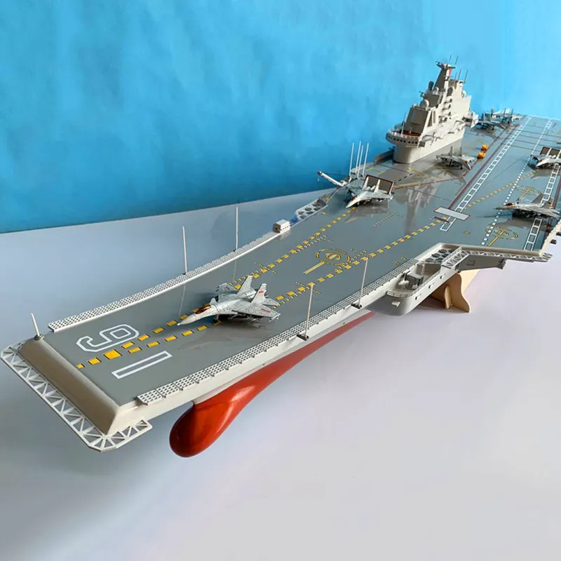 52m RC Aircraft Carrier Model: Fiberglass Hull, Finished Product with 8 ...