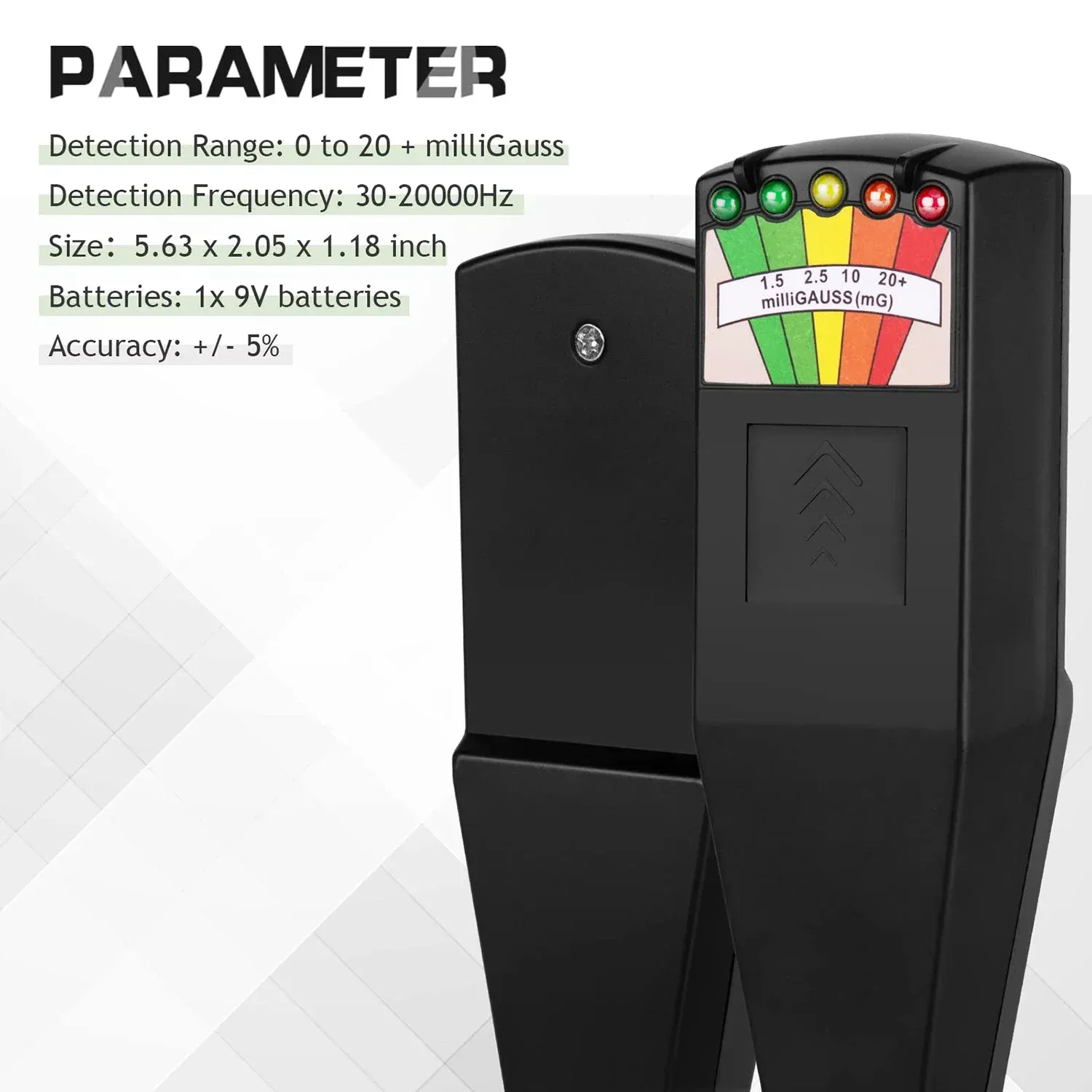DHgate.com:Portable EMF Ghost Hunting Detector - 5 LED Meter ...