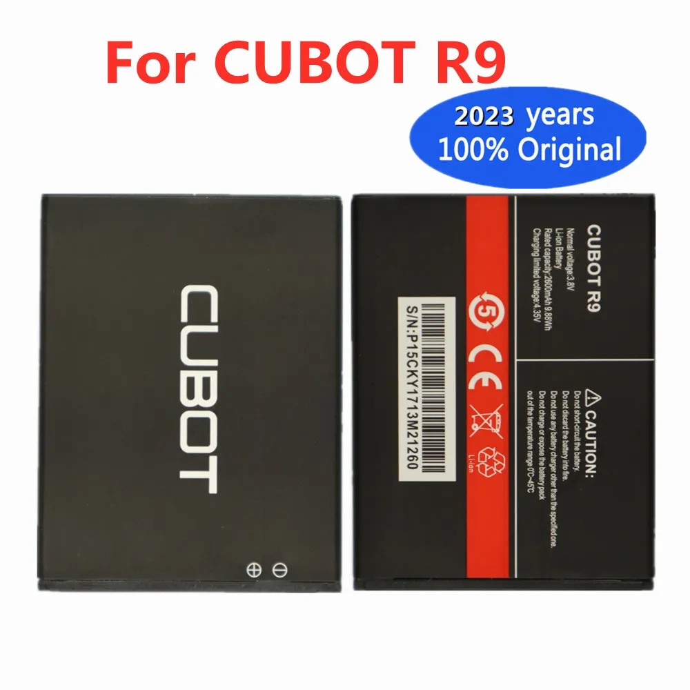2024 Original R9 Battery for CUBOT R9 Smart Mobile Phone, 2600mAh High ...