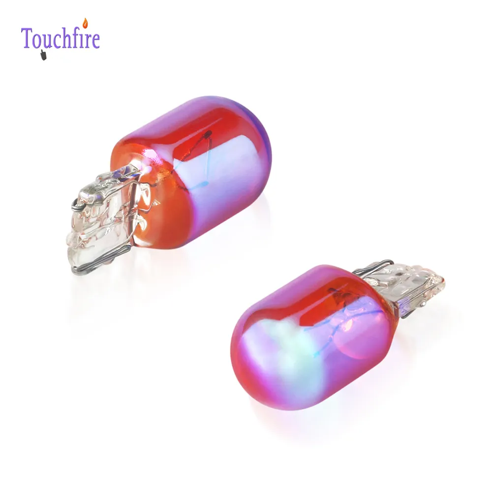 Amber 1156 BA15S LED Car Bulb 12V 21W 1600LM Day Light Reverse DRL Auto ...