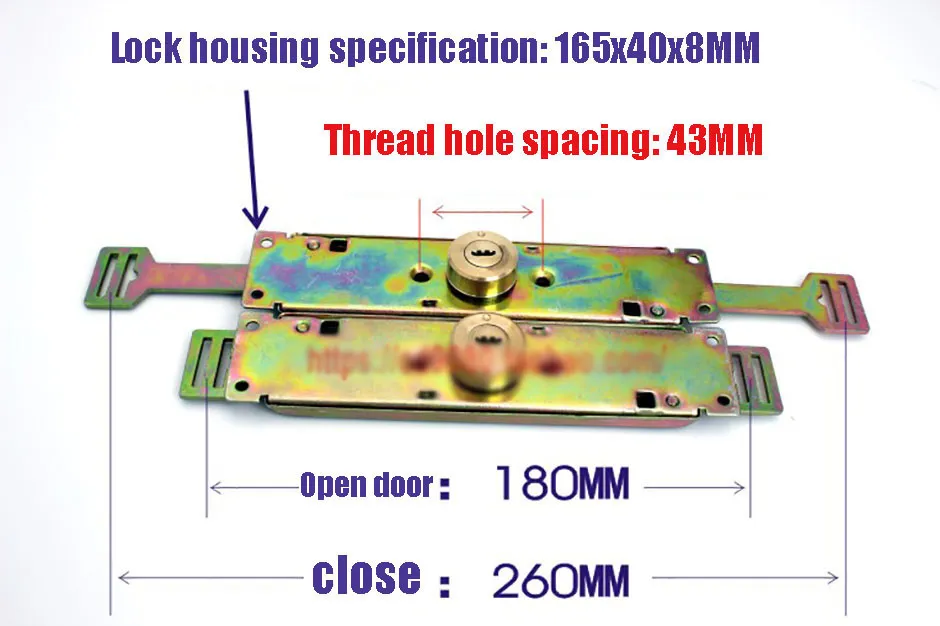 Sliding Closet Door Lock Vertical Roller Shutter Lock With T Handle ...