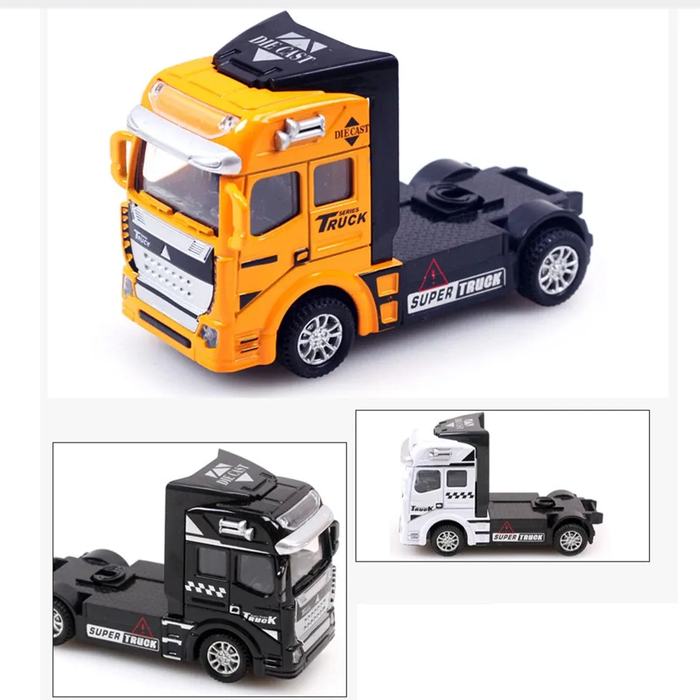 1/48 Scale Diecast Transporter Truck - Metal Alloy Vehicle Model for ...
