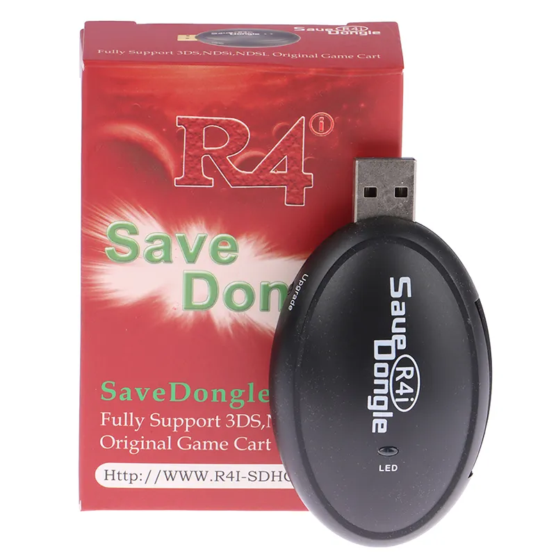 R4 Save Dongle SD/TF Card Adapter Fully Supports 3DS, NDSI, NDSL ...