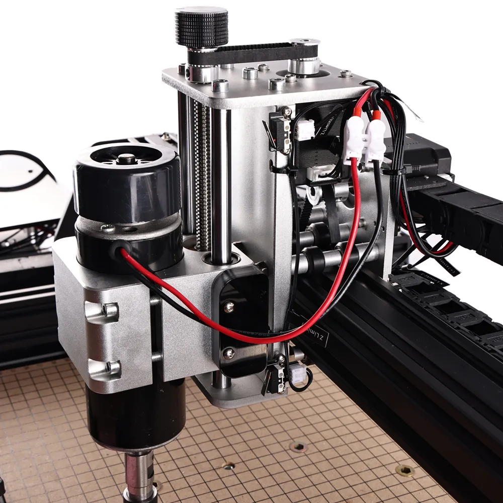 CNC Laser Engraver & 3 Axis Engraving Machine: High Speed 500W Spindle ...
