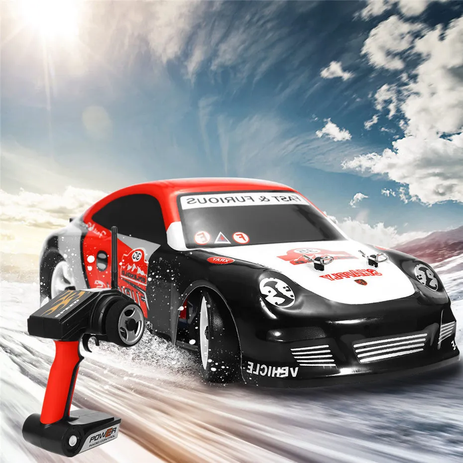 WLtoys K969 Metal Drift Car with Reinforced Hub Steering Cup 30 mph 4WD ...