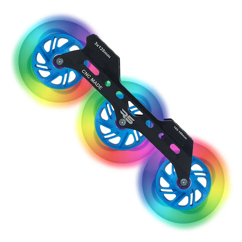 DHgate.com:R5 Flat 3x125mm Speed Inline Skate Frames (150-180mm) for ...
