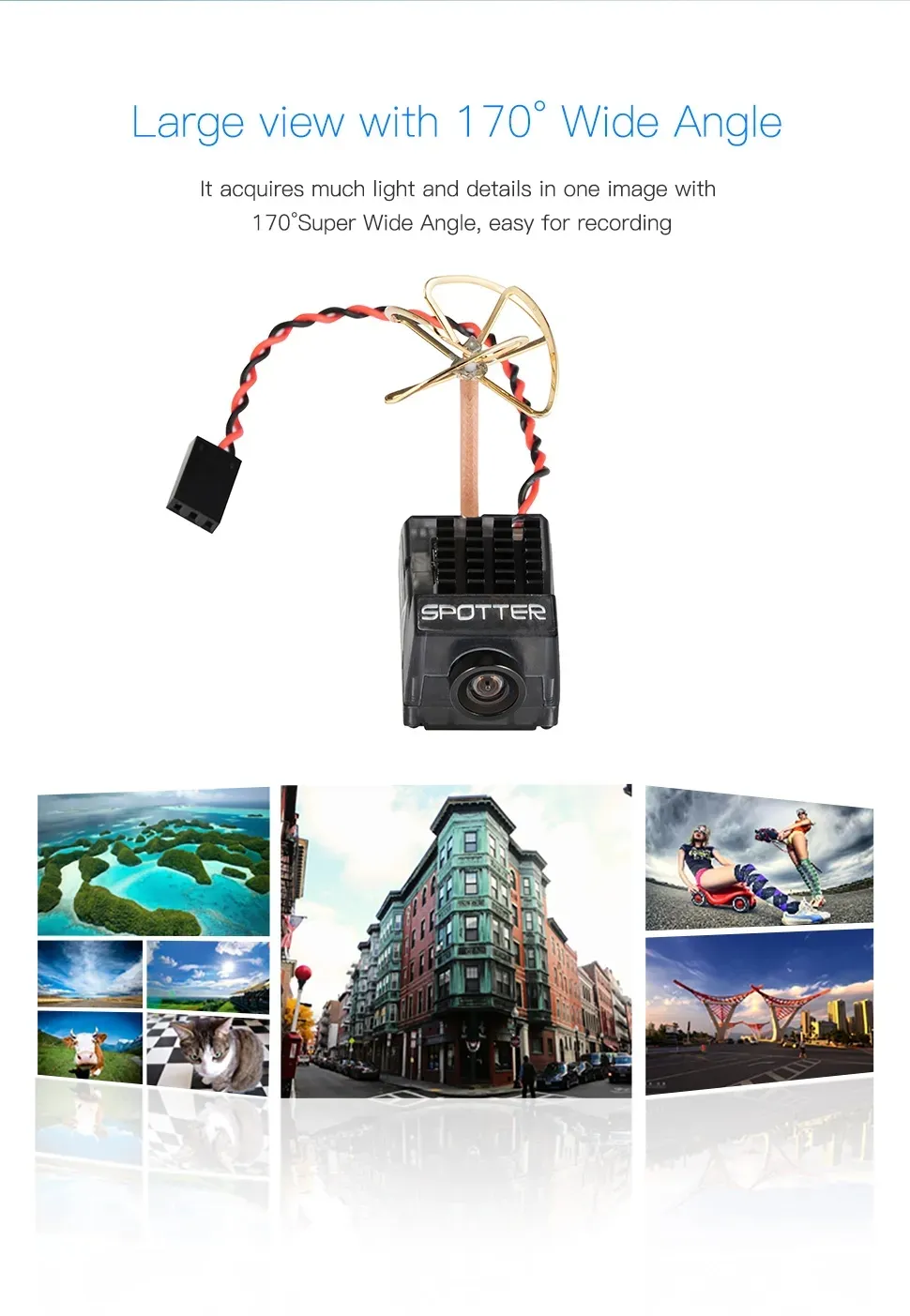 Spotter V2 Micro FPV AIO digital camera with OSD...