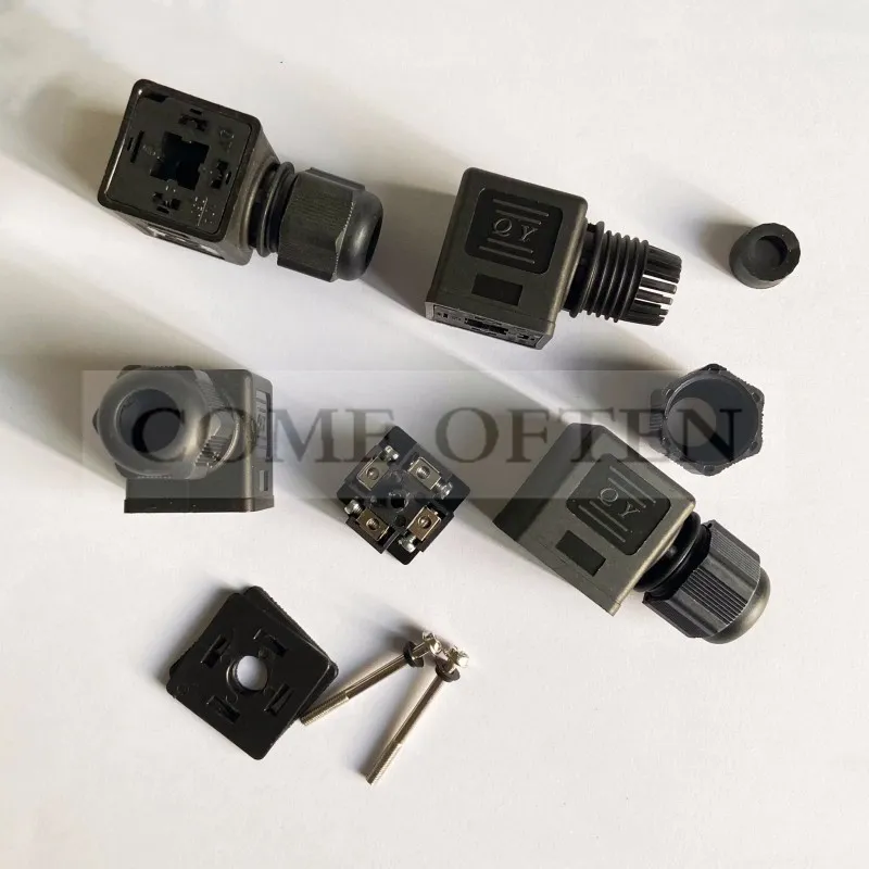Wholesale Waterproof Hydraulic Solenoid Valve Coil Plug With QY Weather ...