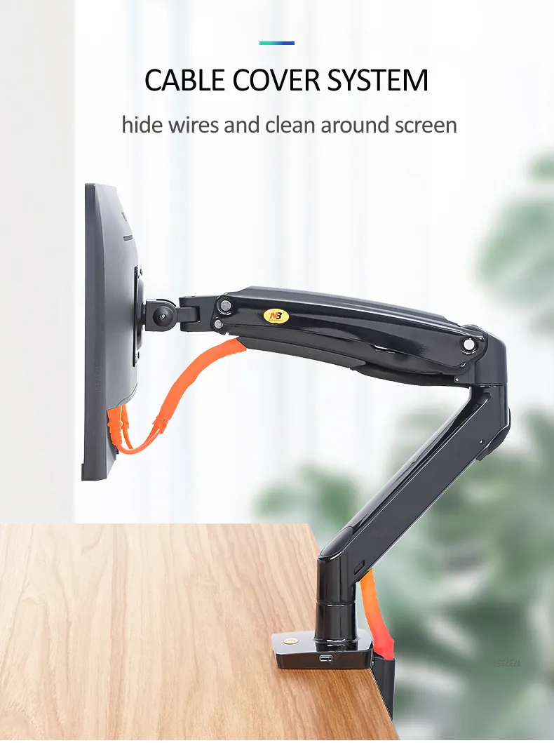 F100A Gas Spring Arm monitor and stand for 22-35 inch...
