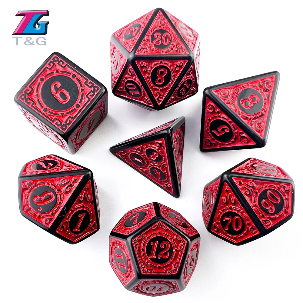DHgate.com:"DND Dice Set: Multi-Sided Polyhedral Dice for Dungeons and ...