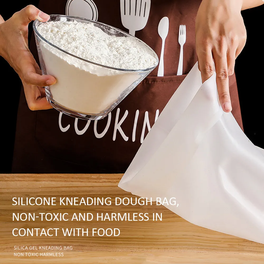 DHgate.com:Silicone Kneading Bag Dough Flour Mixer Bags Multifunctional ...
