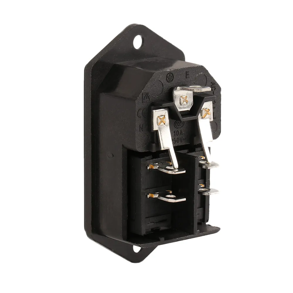 IEC 320 C14 Power Socket with ON OFF Rocker Switch 250V 10A AC Power ...