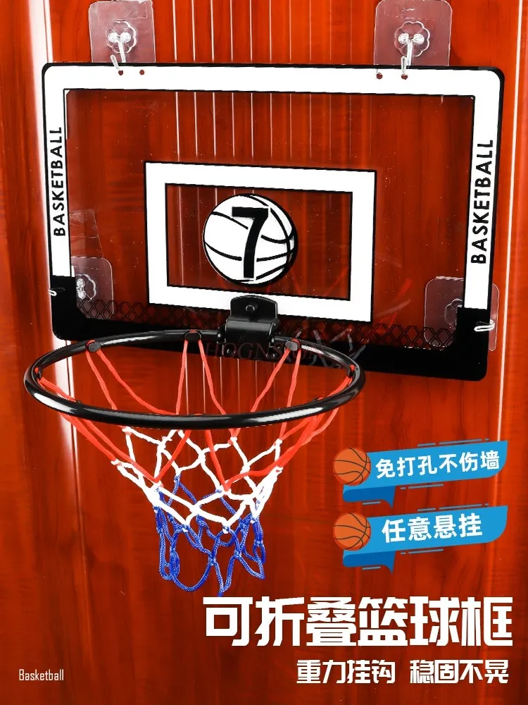 DHgate.com:Wall-Mounted Foldable Basketball Hoop for Indoor Sports and ...