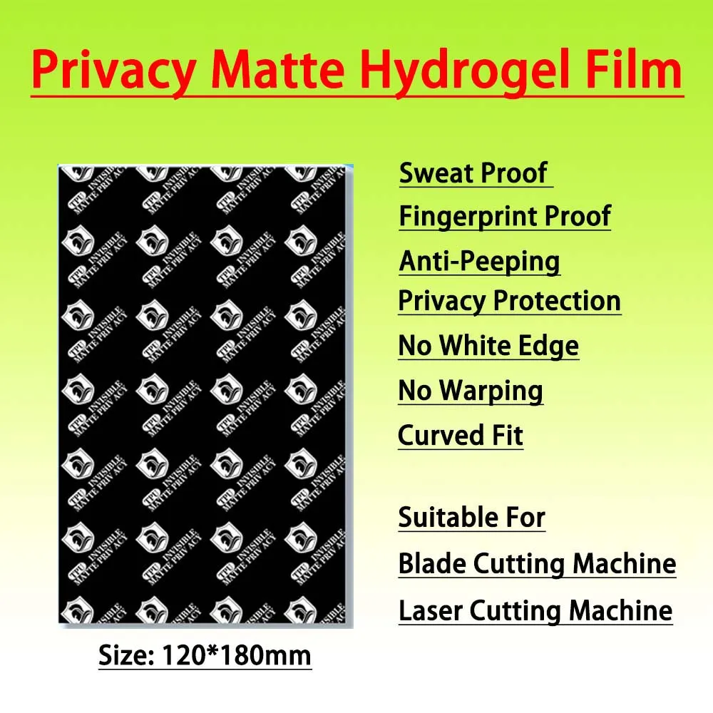 TPU Hydrogel Mobile Phone Screen Protective Film Cutting Machine ...
