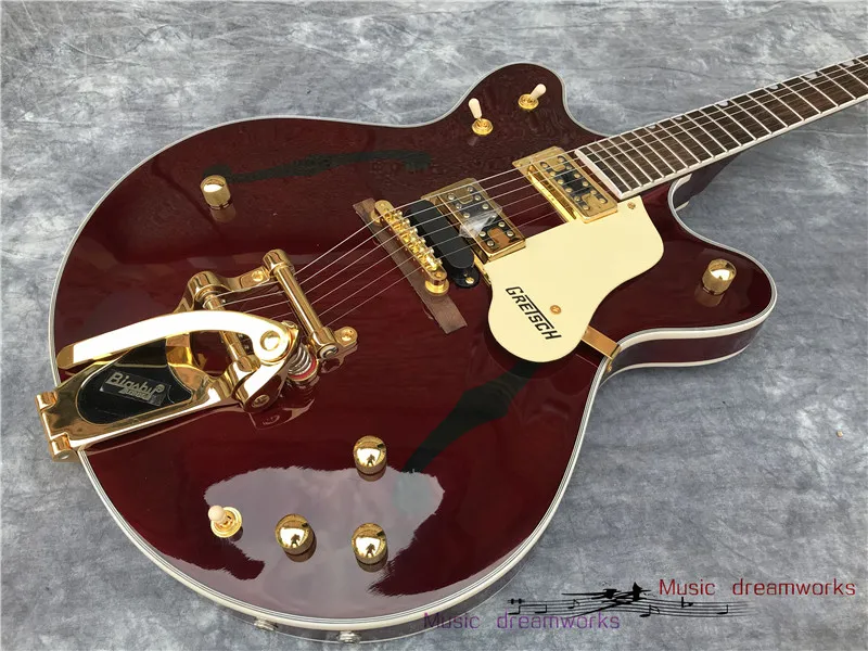 DHgate.com:Premium Jazz Electric Guitar - Hollow Body Archtop, Bigsby ...