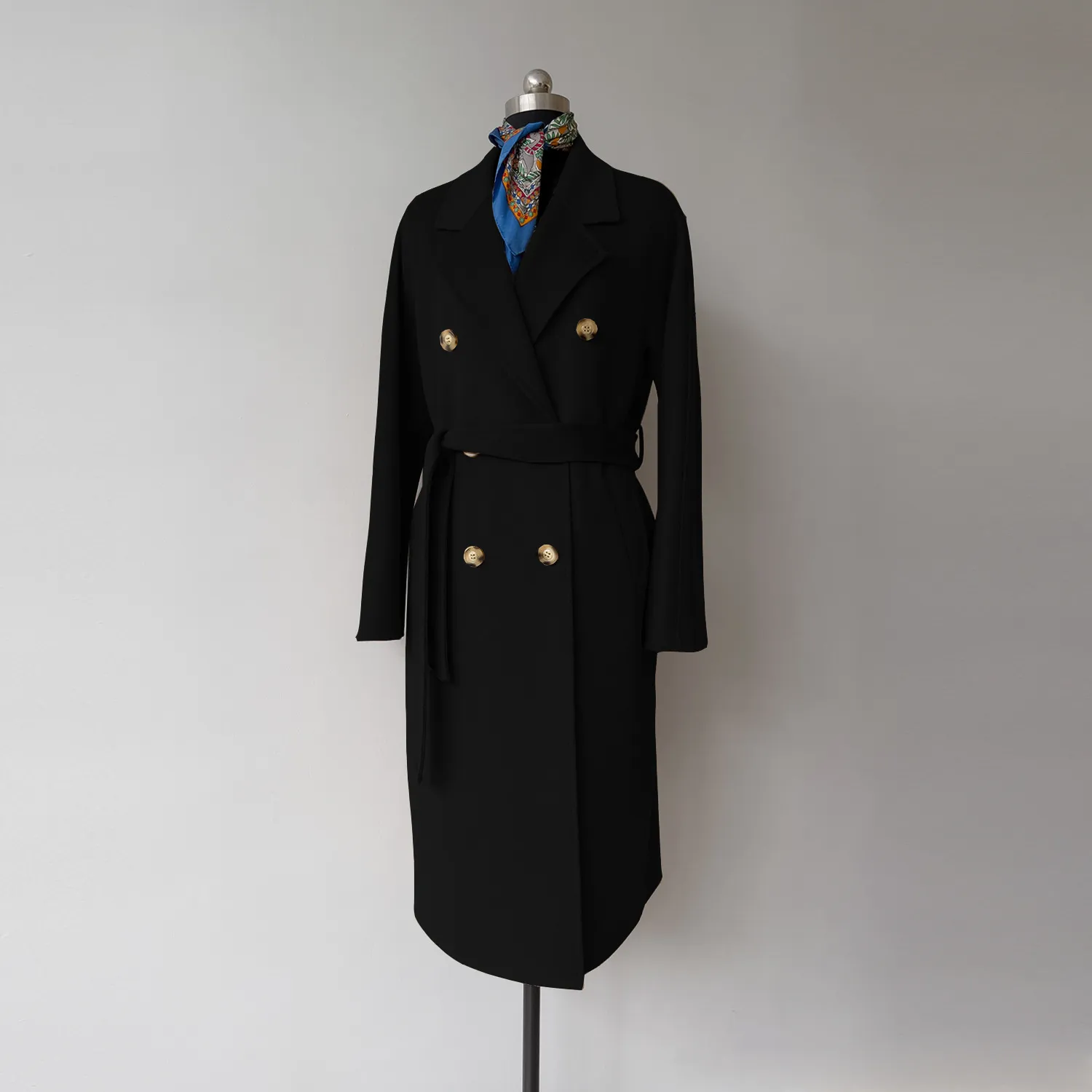 Naizaiga Women's Long Loose Coat in White, Black, Brown: 20% Cashmere, 80% 110s Superfine Merino ...