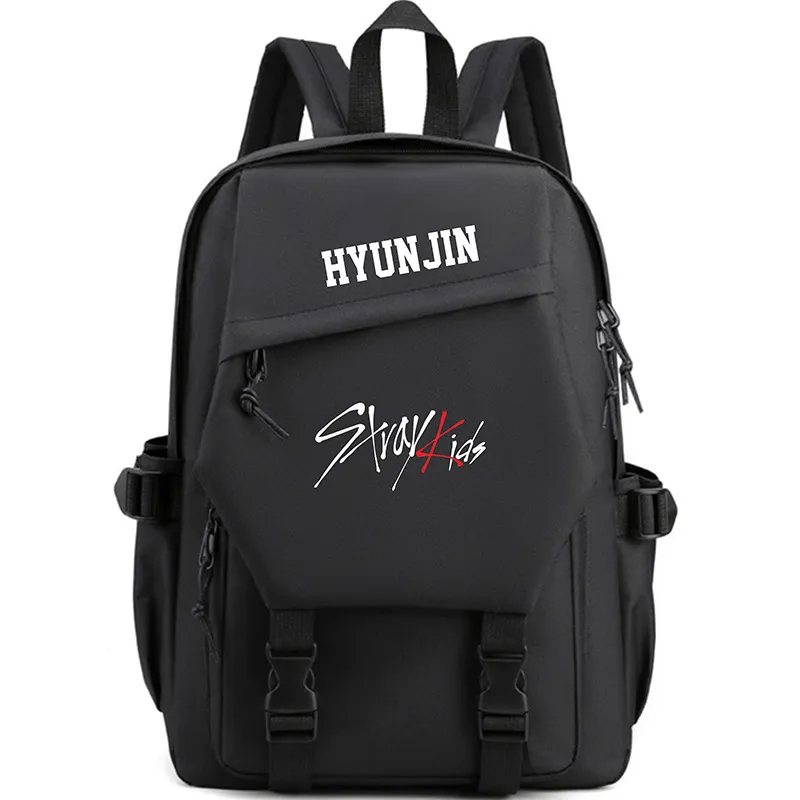 Stray Kids Backpack, School Bag For Boys And Girls, Canvas Travel ...