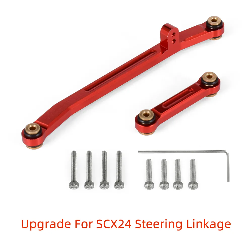 DHgate.com:ES08MAII Servo Linkage Metal Upgrade Steering Linkage Rod ...