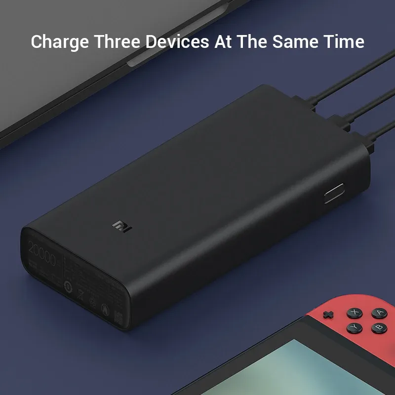 Xiaomi PB200SZM 3 power bank power bank 20000mAh 50W USB Type C Fast Charging Portable External Battery Poverbank