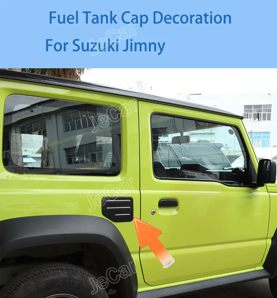 JeCar ABS Fuel Tank Cap Stickers Ornaments Gas Tank Covers Trim for ...