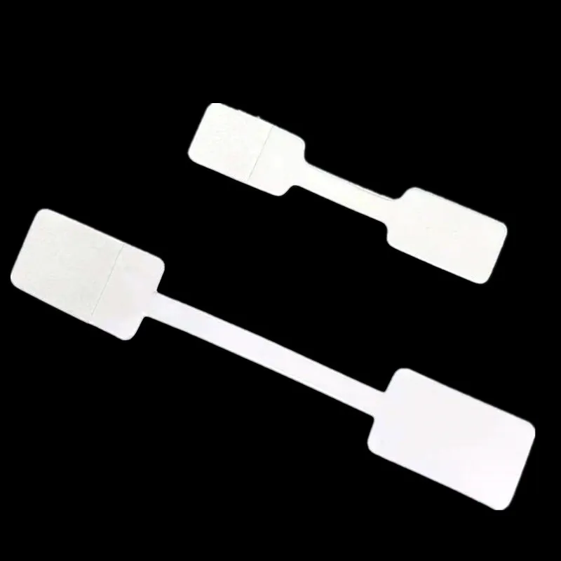 White 100-Pack Jewelry Tag Display Labels for Necklaces, Rings ...