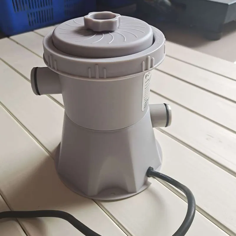 Above Ground Pool Filter Pump Electric Pool Circulating Cleaner With ...