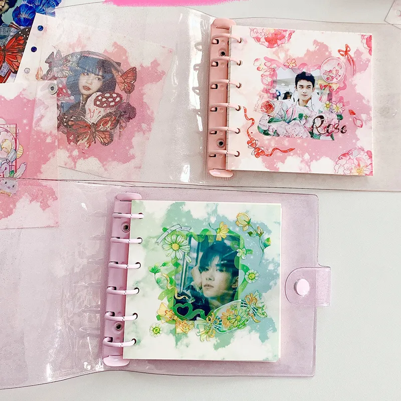 Kawaii A7 Planner Refill Paper - 45 Sheets Mini Loose Leaf, Cute Binder ...