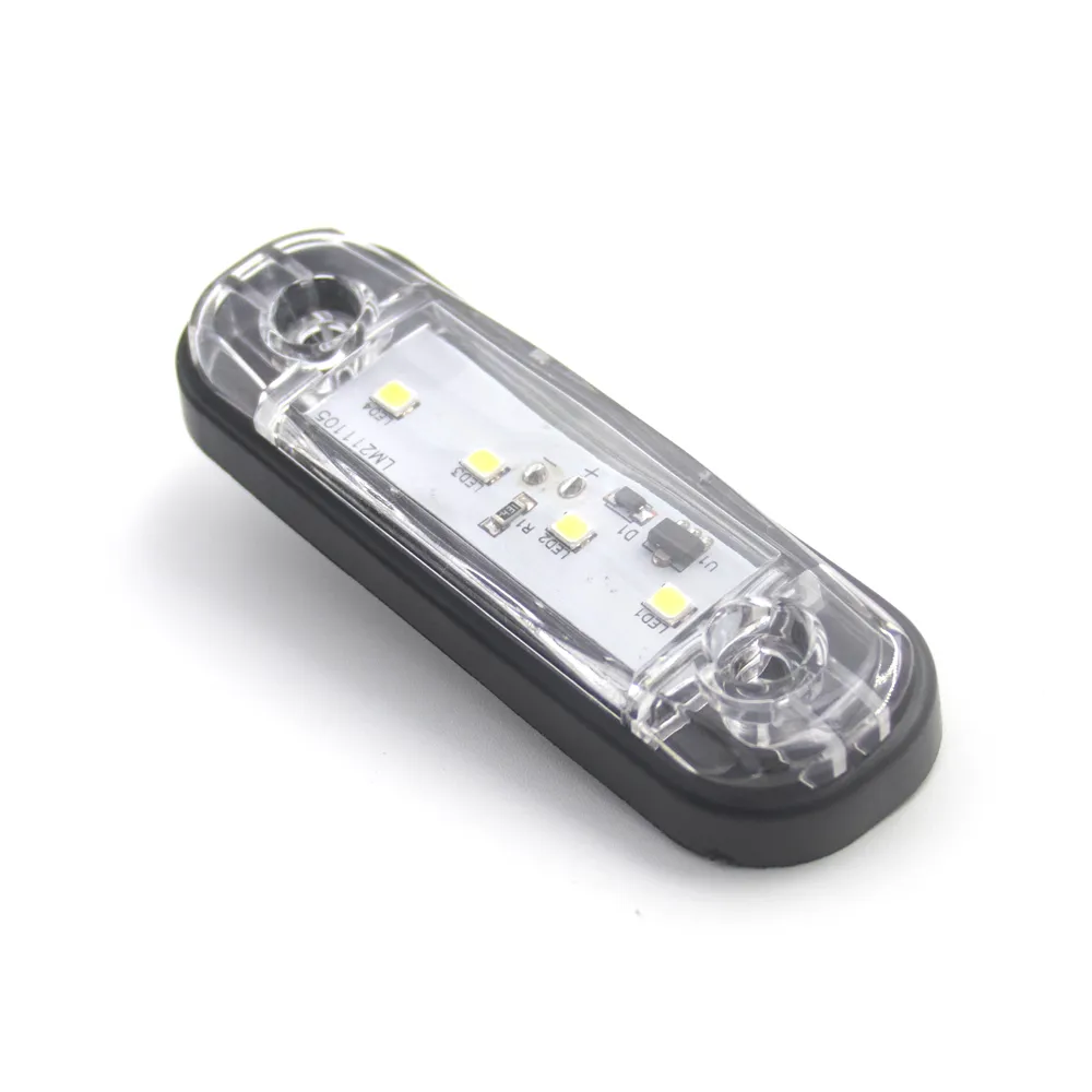 4x/6x/8x/10x LED 12V 24V Car External Side Marker Clearance Tail Light ...