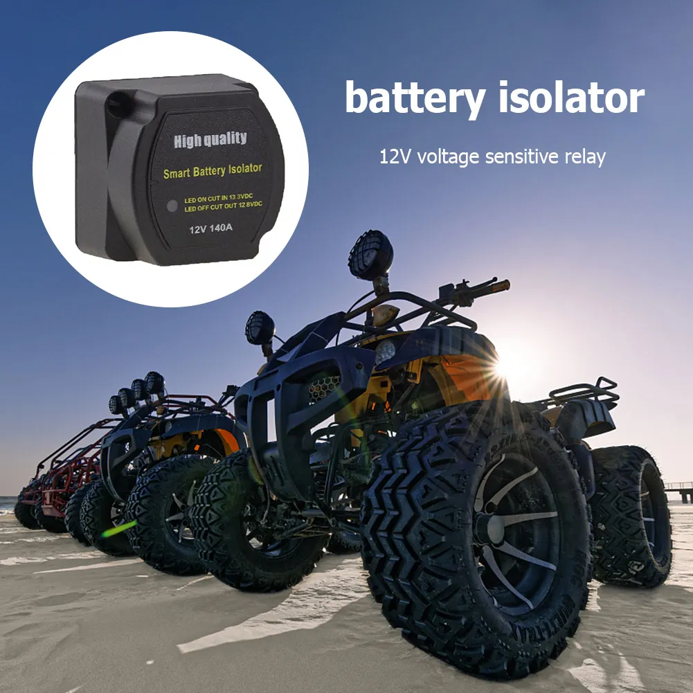 Dual Battery Smart Isolator 12V 140 Amp Voltage... From Ddmyearth, $41. ...