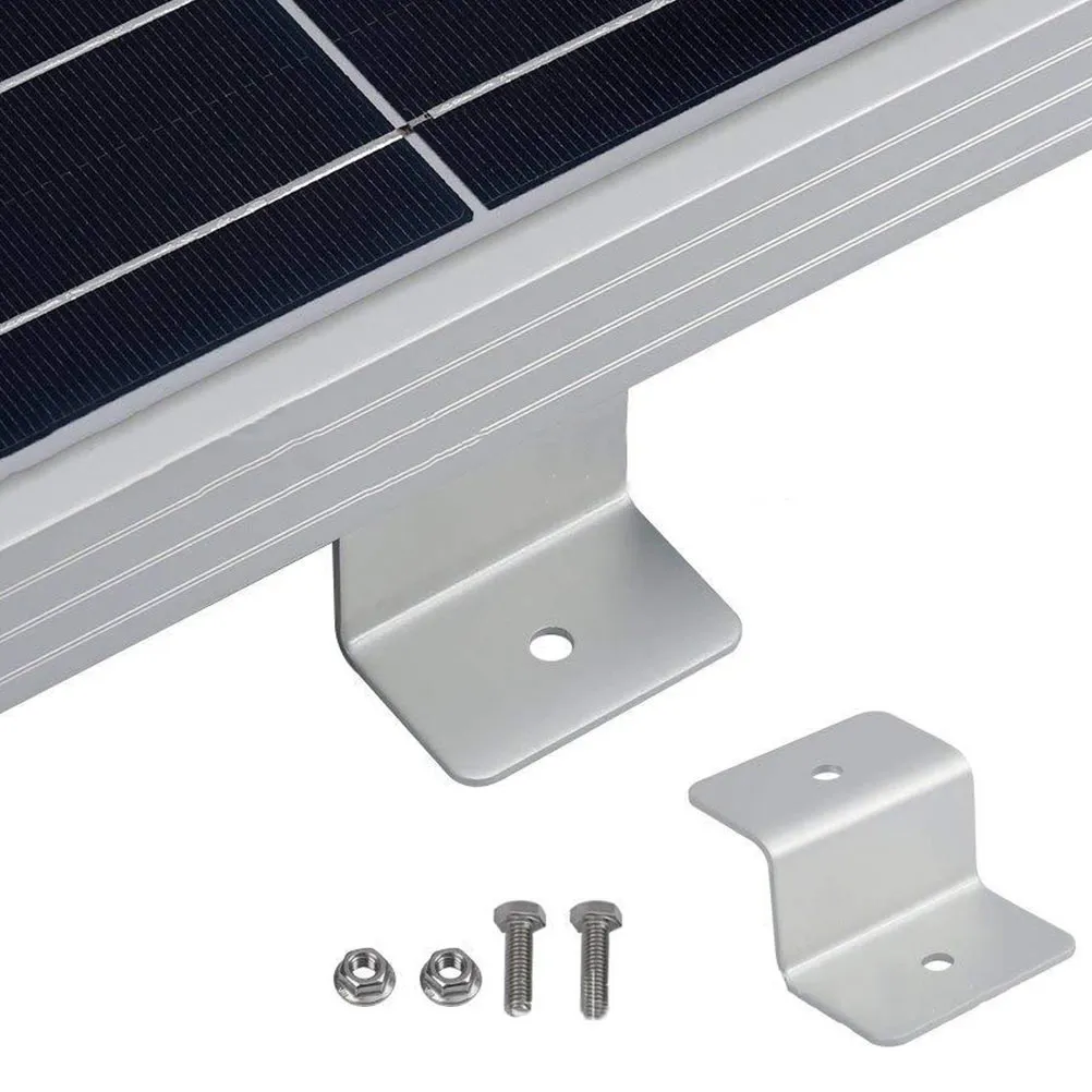 RV Solar Flat Plate Collector Mounting Rack With Z Brackets Stand ...