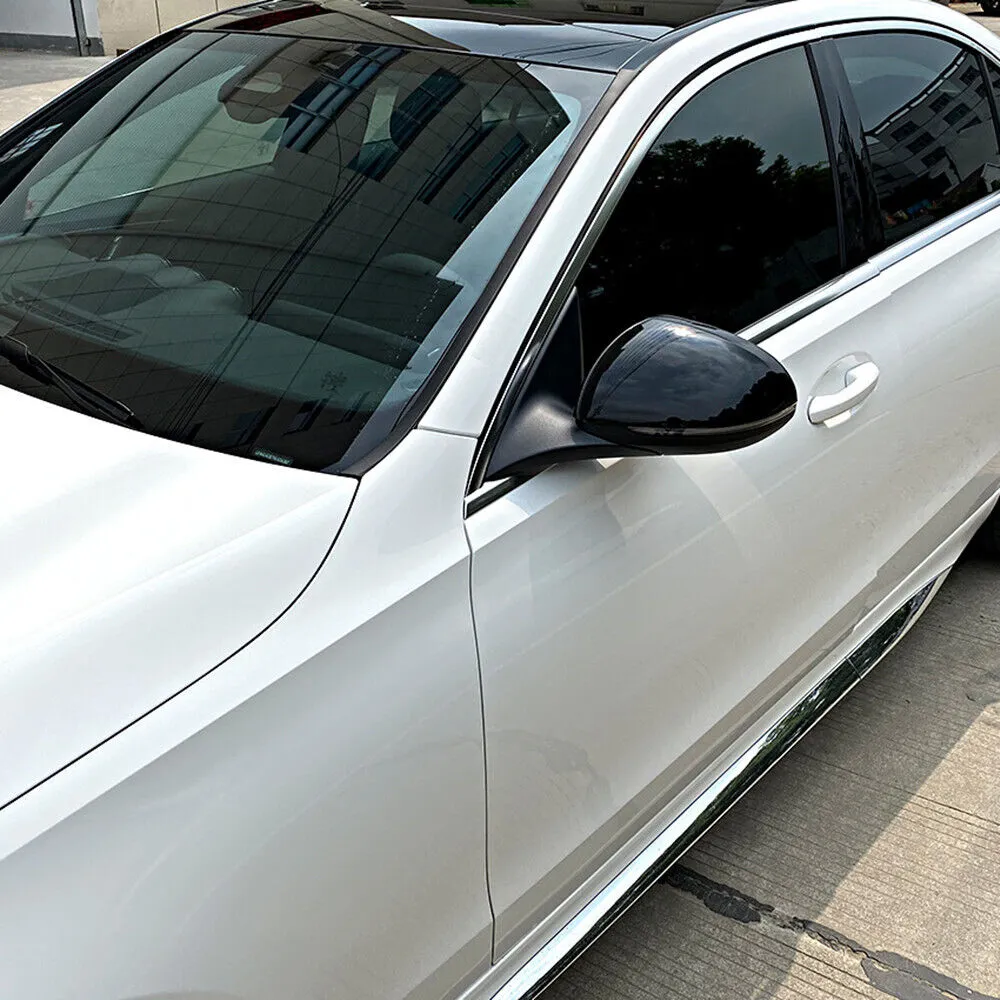 Mercedes C-Class W206 Carbon Fiber Rearview Side Mirror Covers, for ...