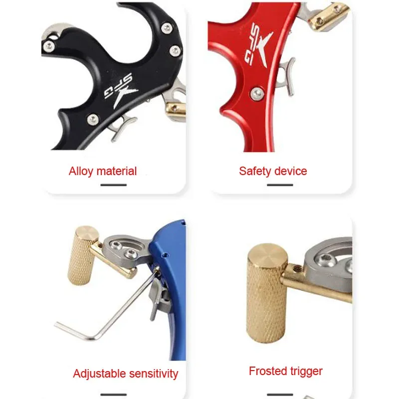 DHgate.com:Archery Compound Bow Release Aid: 4 Color Aluminum Alloy ...