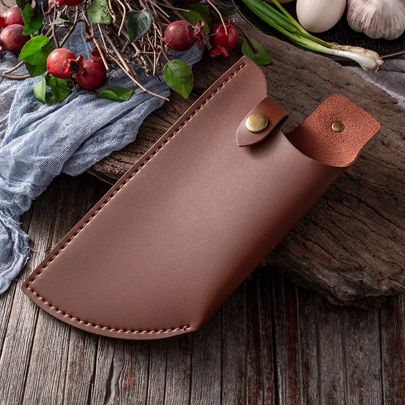 DHgate.com:PU Leather Chef Knife Sheath, Portable Butcher Knife Cover ...