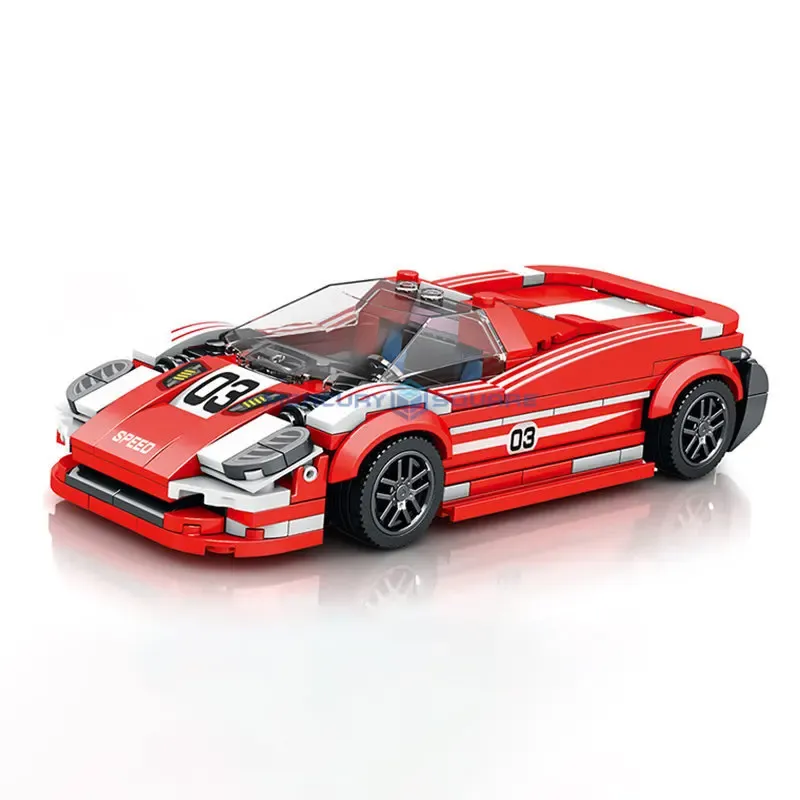 Fast And Furious Toy Cars: Speed Hypercar Super Sports Racing Car MOC ...