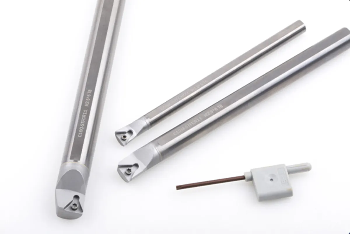 Tungsten Carbide Drill Bit Set Internal Turning Tool With Steel Boring ...